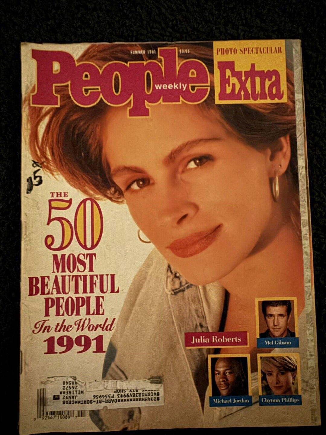 People Weekly Summer 1991, 50 Most Beautiful, Julia Roberts Cover - Etsy