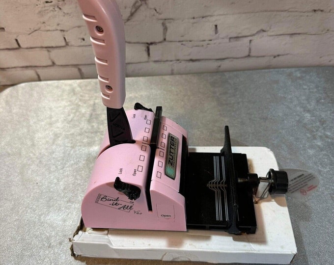 Zutter Bind It All Binding System 2.0 Pink Coil Wire Crafts ...