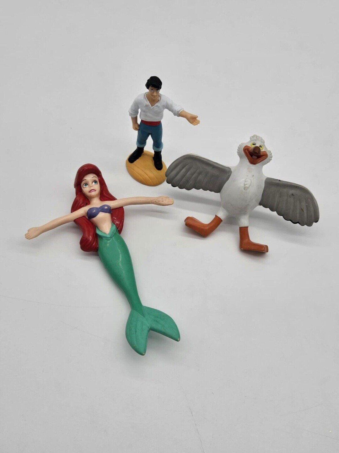 Disney Little Mermaid Figures Lot - Etsy