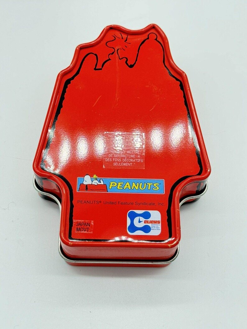 Vintage Snoopy Thermos & Tin - Etsy