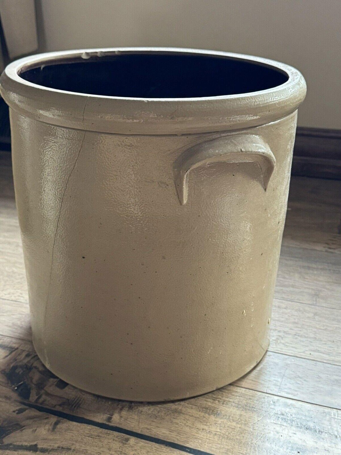 Red Wing Antique 5 Gallon Salt Glaze Stoneware Crock Blue Leaf ...