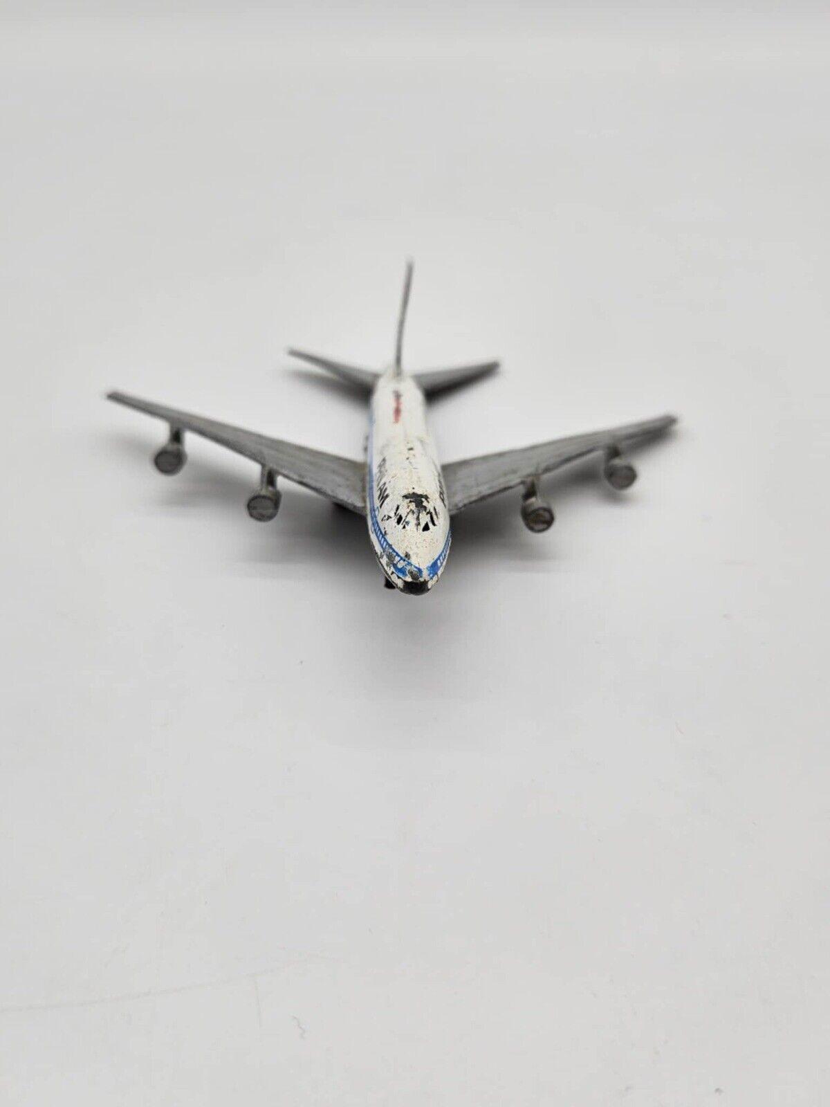 Vintage Pan Am Boeing 747 Sp Diecast Metal Toy Plane Aircraft Hong Kong ...