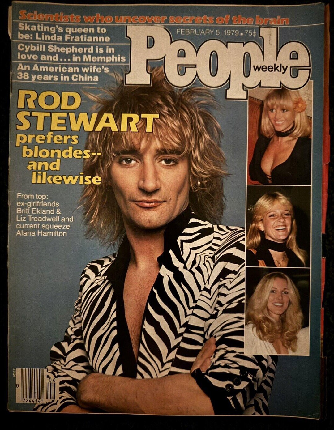 People Weekly February 1979 Rod Stewart Cybill Shepherd Vintage ...