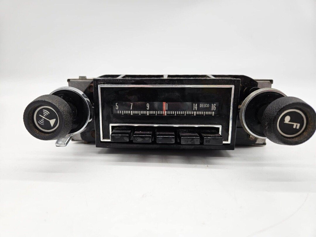 Delco GM Car Stereo AM Radio Vintage 1960s 1970s Chevrolet Untested - Etsy