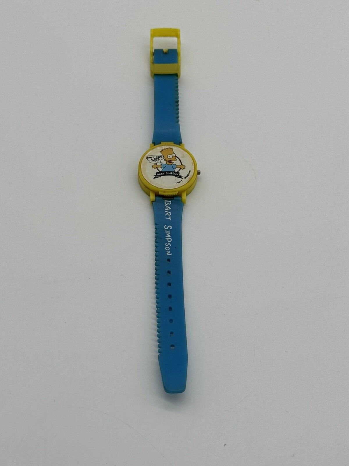 THE SIMPSONS Bart Simpson 1990 Vintage Nelsonic Watch dont Have A Cow ...