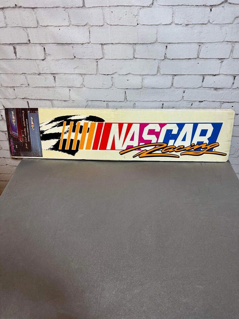 Vintage Nascar Racing Die Cut Vinyl Sticker made in the U.S.A Vcsm - Etsy