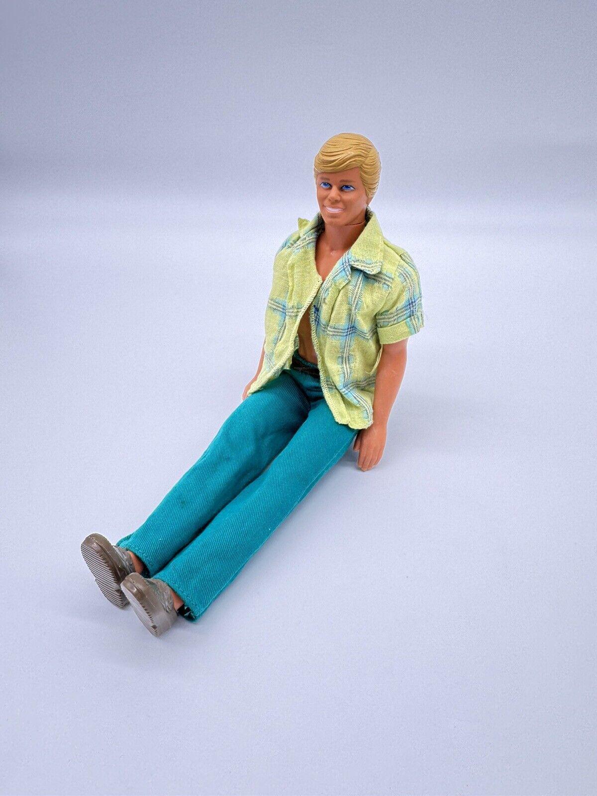 1968 Ken Doll Barbie Boyfriend Blue Eyes Blond Molded Hair Original ...