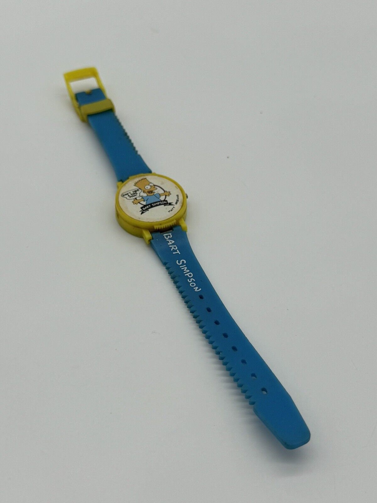 THE SIMPSONS Bart Simpson 1990 Vintage Nelsonic Watch dont Have A Cow ...