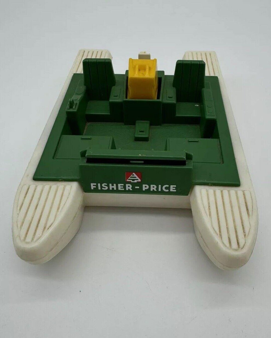 Fisher Price Adventure People Wilderness Pontoon Boat White Green ...