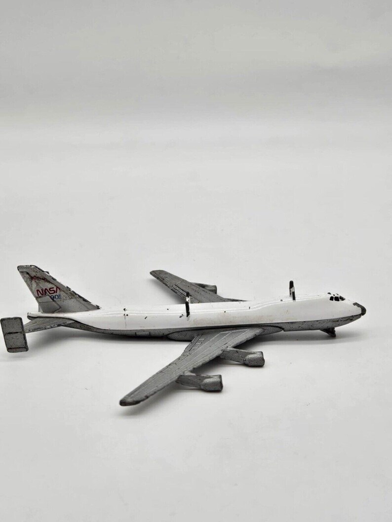 Vintage White Diecast Boeing 747 Model Airplane Toy VTY - Etsy