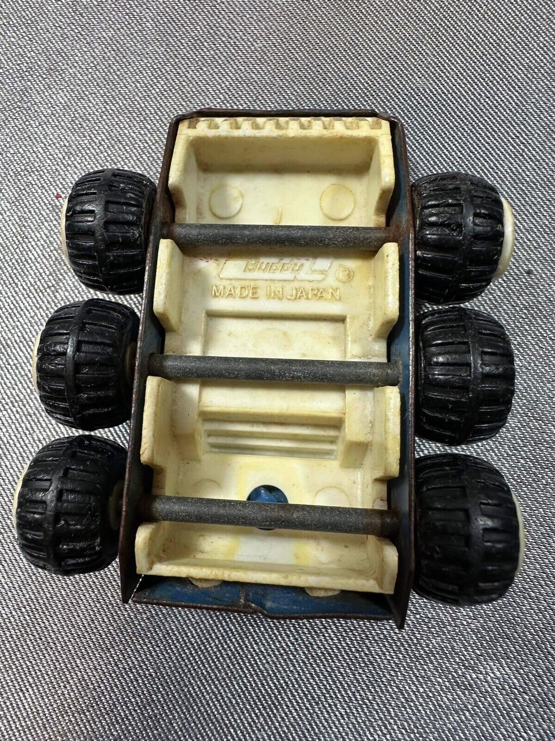 Vintage Japan Buddy L 6 Wheel Dune Buggy Pressed Steel Toy Car Metal ...