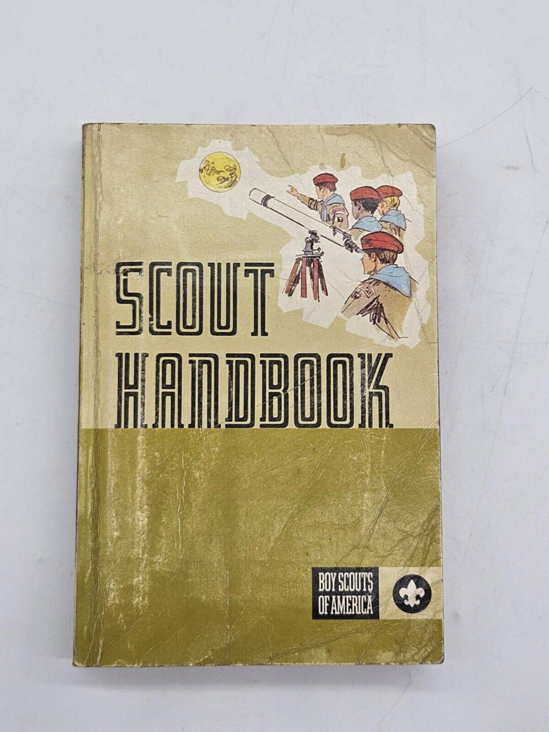 1975 8th Edition 3rd Printing Handbook Boy Scouts of America BSA Book ...