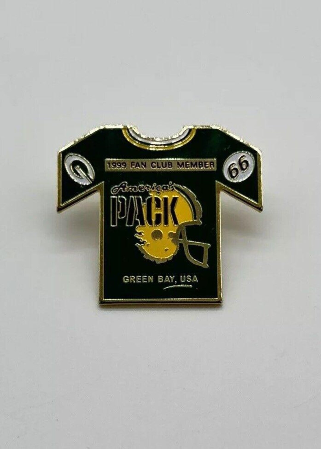 Vintage NFL Green Bay Packers 1999 Fan Club Member Pin - Etsy