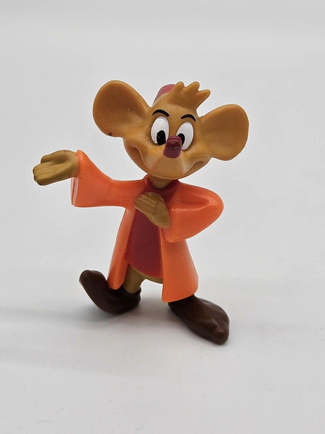 Disney's Jaq Mouse From Cinderella Figure Orange Coat A4 - Etsy