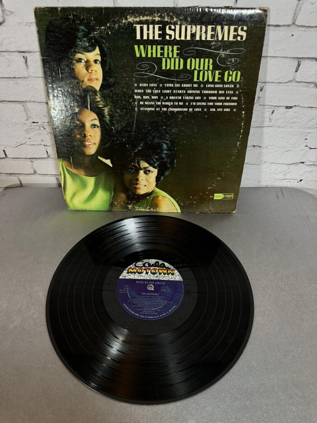 The Supremes Where Did Our Love Go Motown 621 Vinyl LP 1964 - Etsy