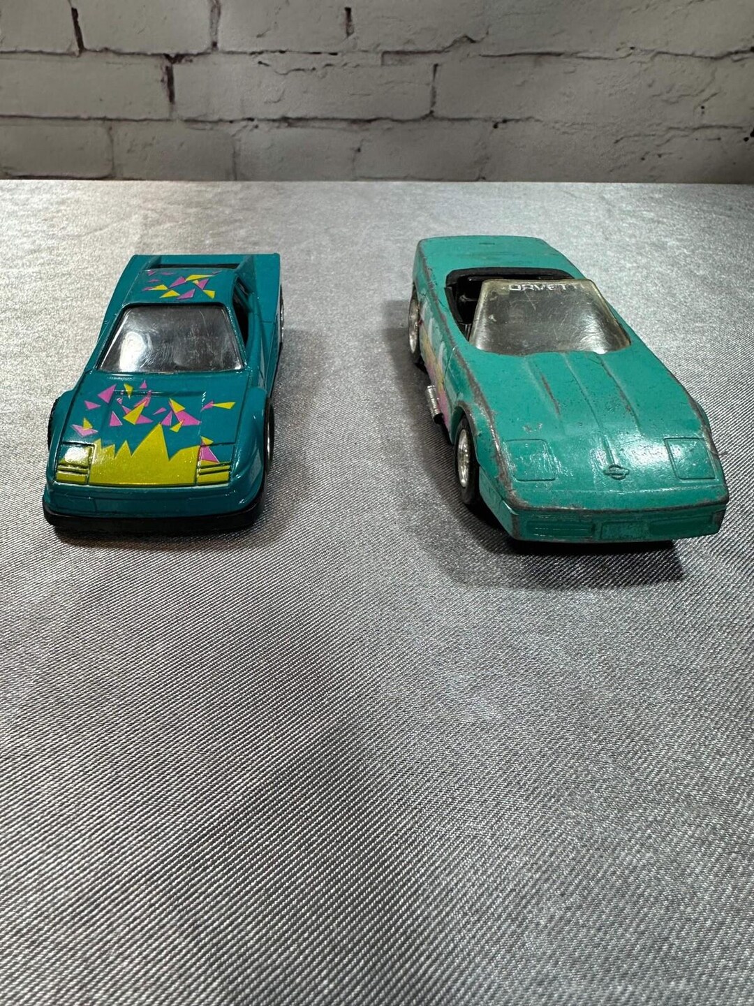 2 Vintage Tootsie Toys Model Corvette’s - Etsy
