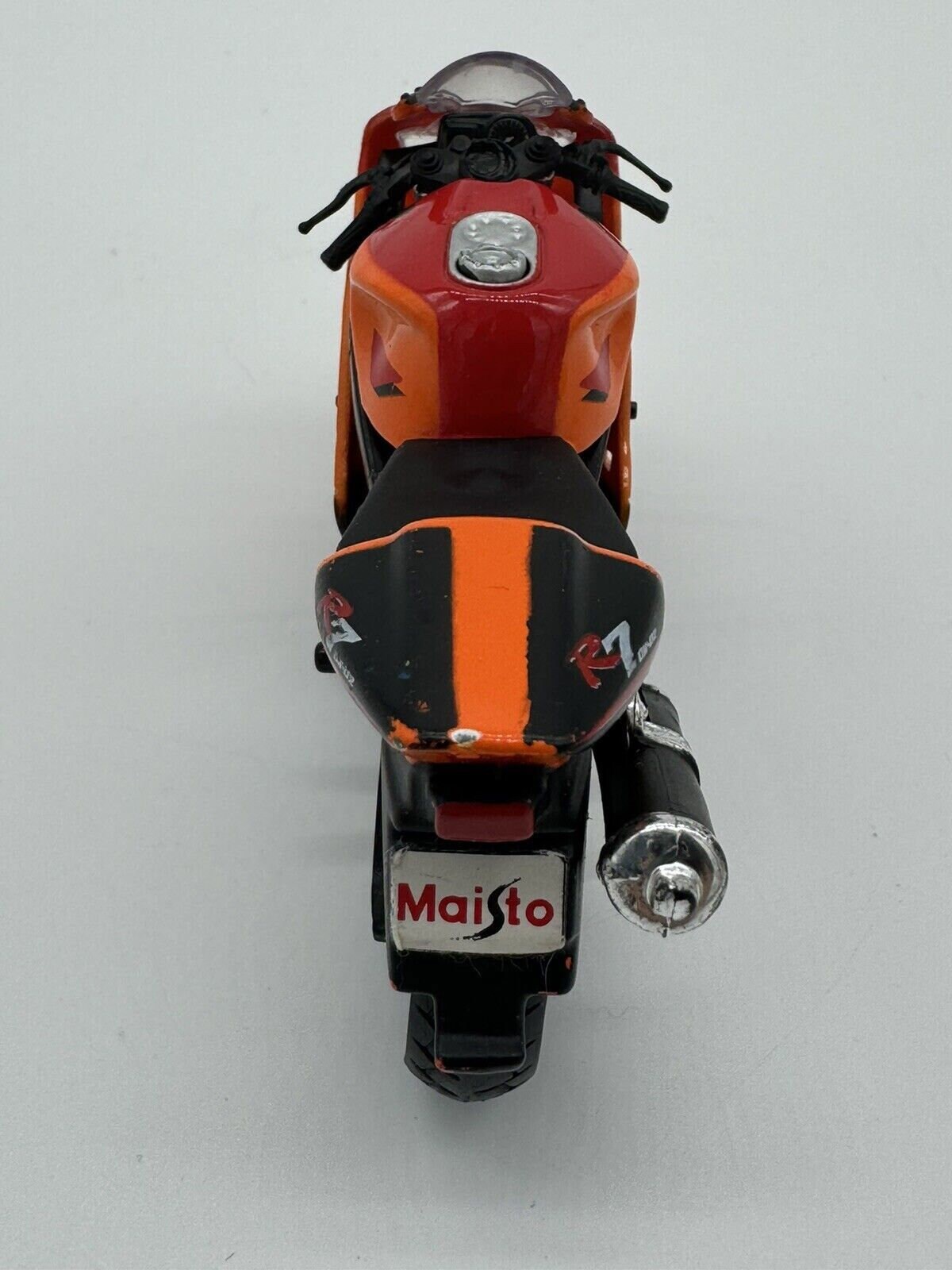 Yamaha Yzf-r7 Motorcycle 1/18 Scale Collectible Diorama Diecast Model ...