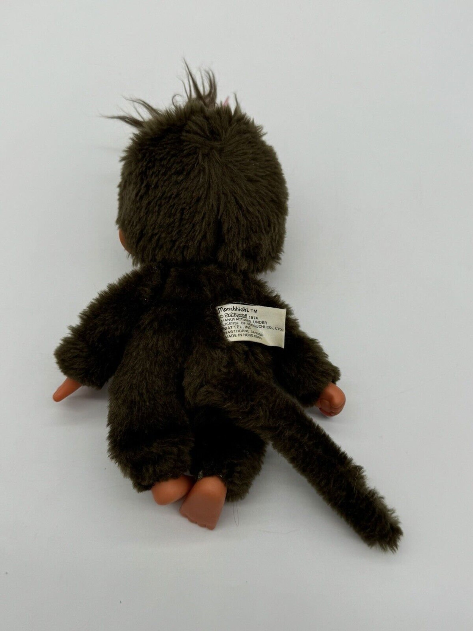 Vintage Sekiguchi Monchhichi Monkey Girl 1974 Plush Doll Mattel Stuffed ...