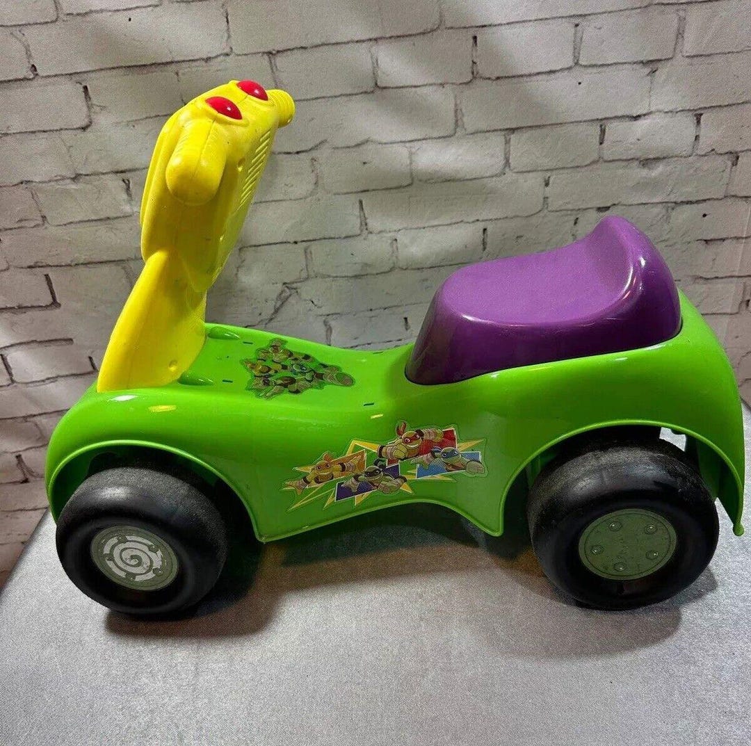 Teenage Mutant Ninja Turtles Half-shell Heroes Push 'N Scoot Ride on ...