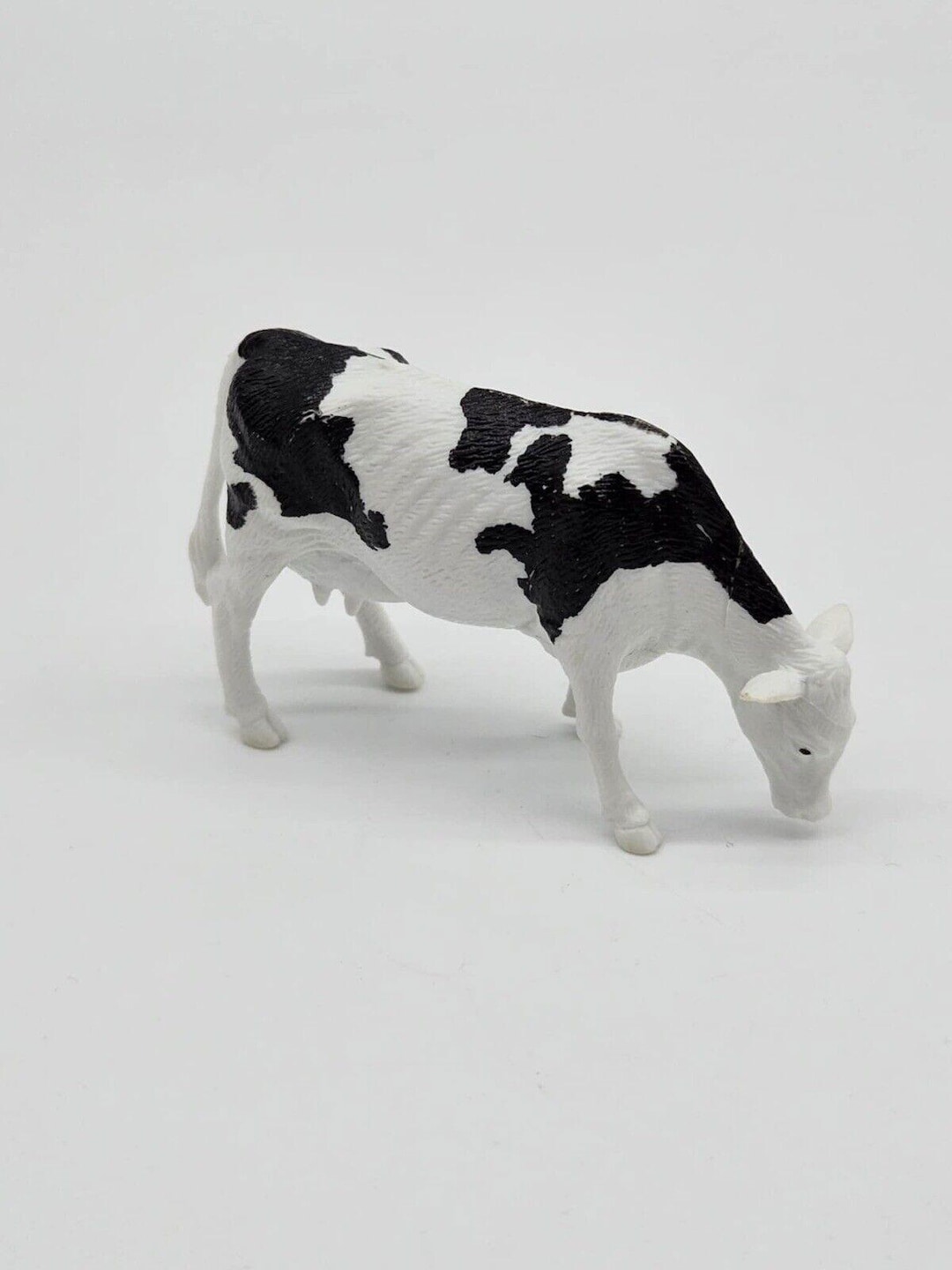 Small Plastic Toy Cow - Etsy