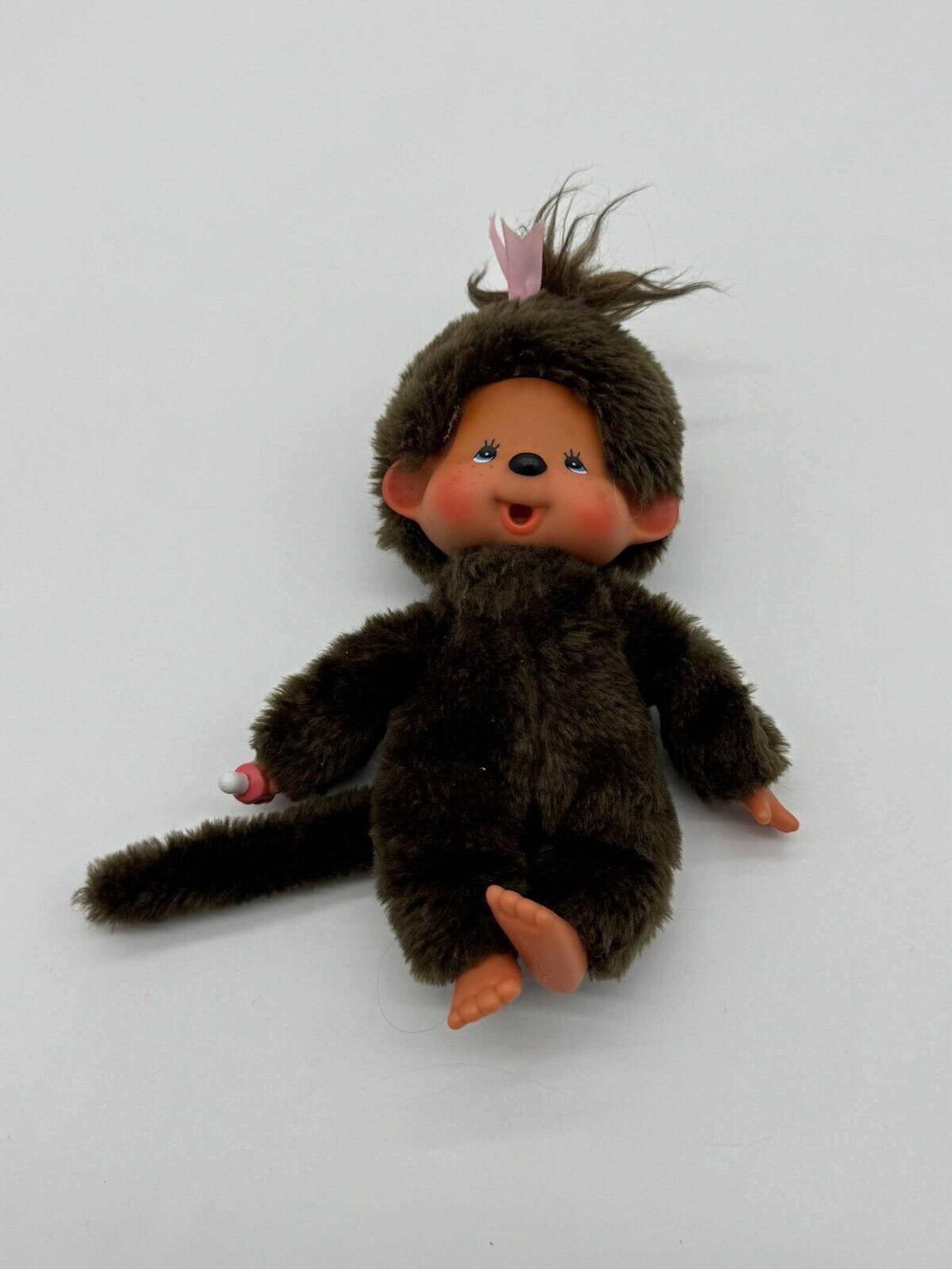 Vintage Sekiguchi Monchhichi Monkey Girl 1974 Plush Doll Mattel Stuffed ...