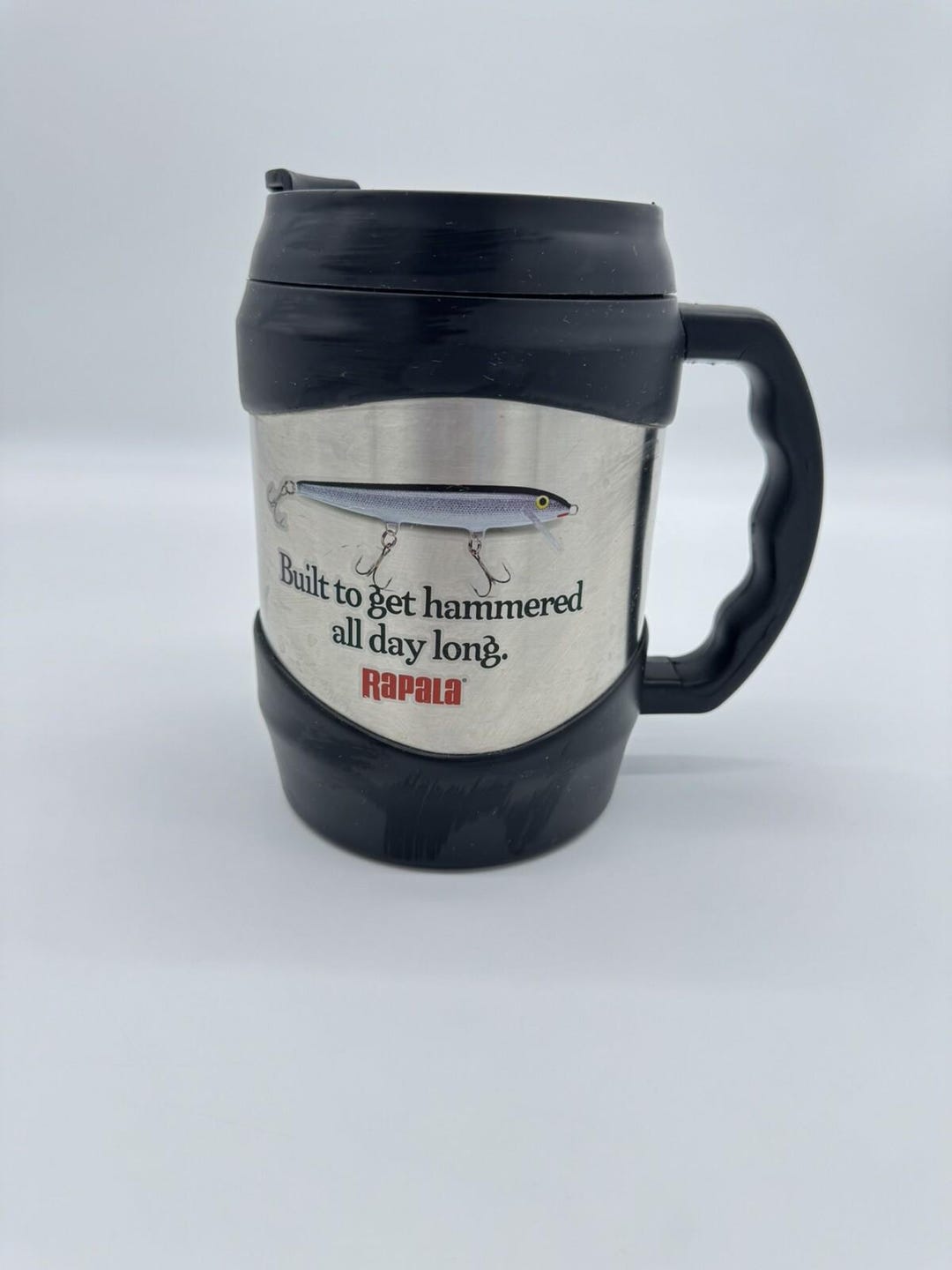 Rapala Baby Tanker Mug 24 Oz. "built to Get Hammered" Fishing Mug HTF ...