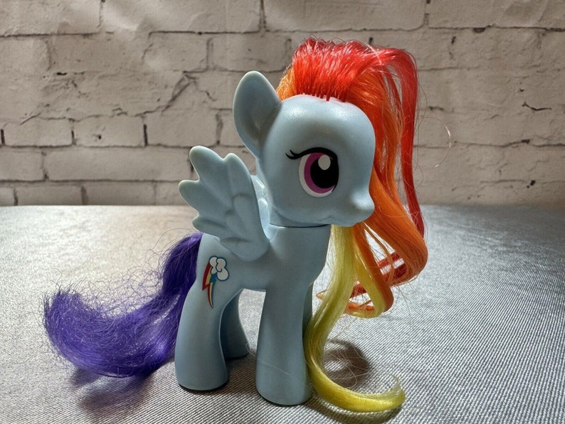 My Little Pony G4 Rainbow Dash Brushable Toy Used as is C1-2 - Etsy