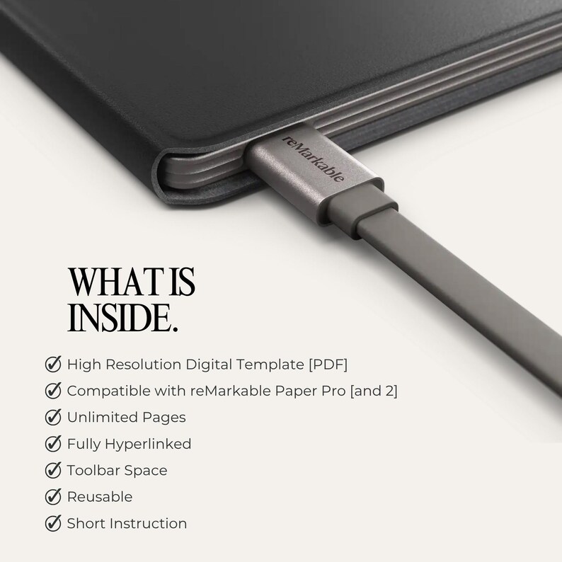 Meeting Notes for Remarkable Paper Pro | Remarkable Template ...