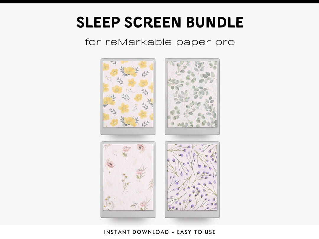 Sleep Screens for Remarkable Paper Pro | Colorful Screensaver With ...