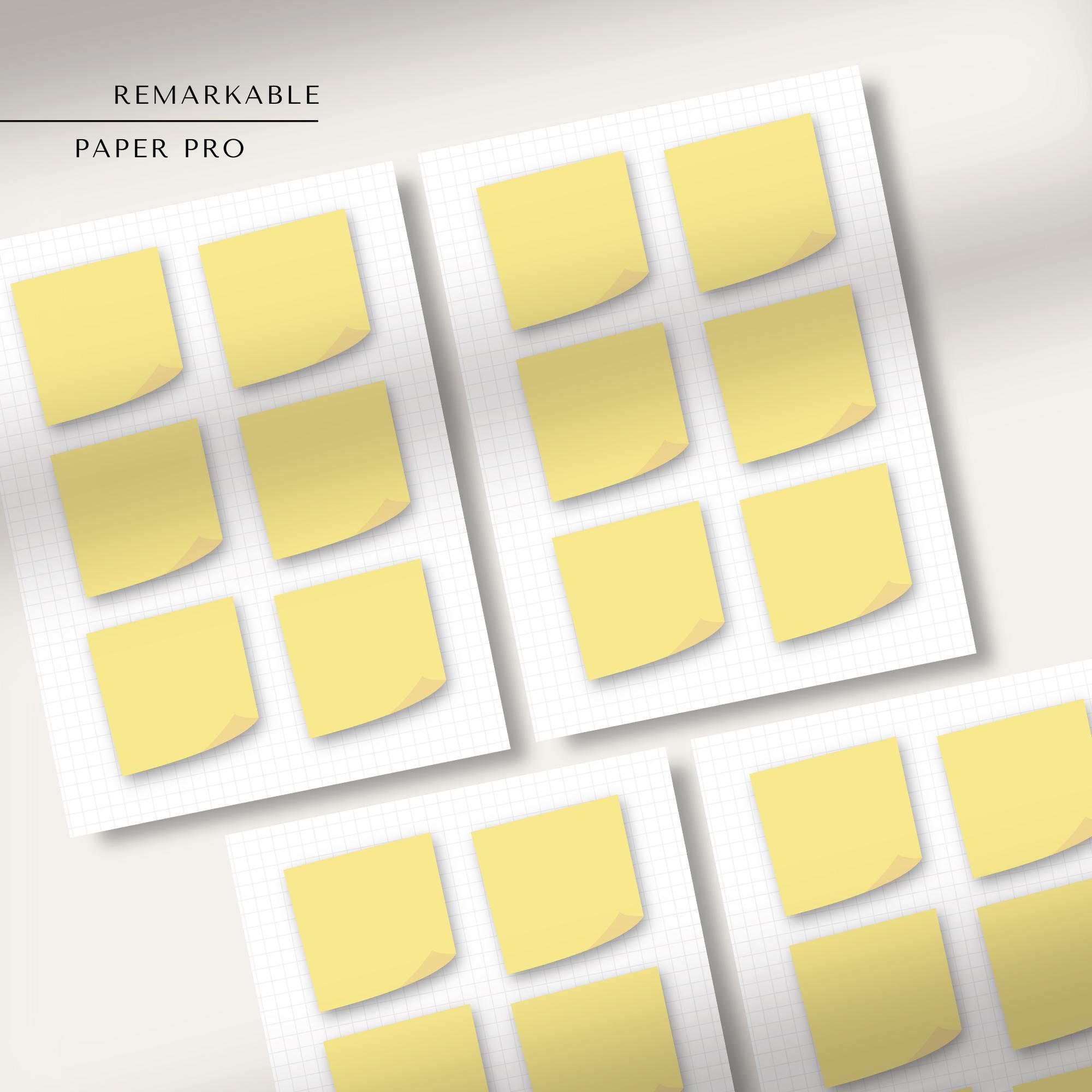 Remarkable Paper Pro Template Starter Pack [1] | Remarkable Bundle ...