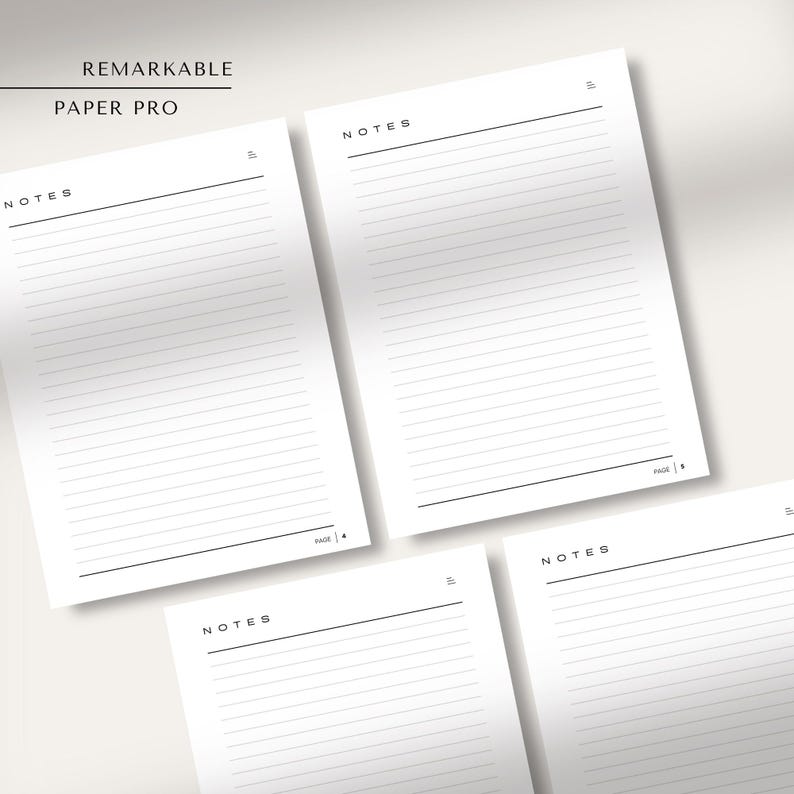 To-do List for Remarkable Paper Pro | Remarkable Task Tracker ...