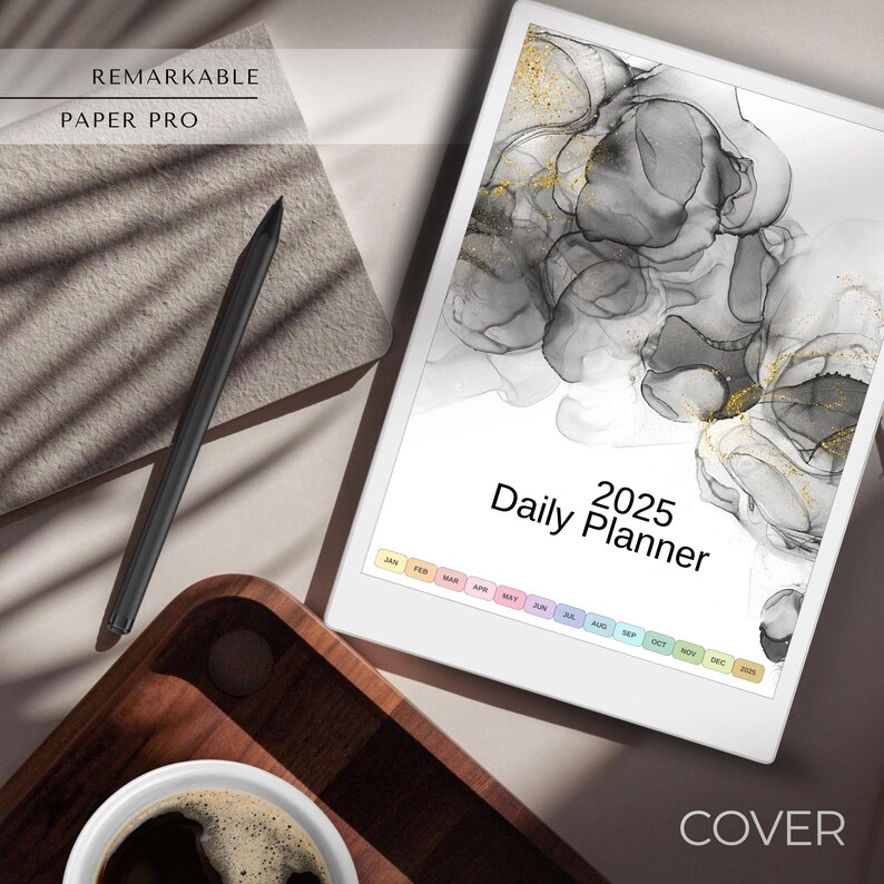 Remarkable Paper Pro Planner Templates | Daily Planner Pro 2025 ...