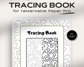 Doodle Tracing Book for Remarkable Paper Pro | Coloring Pages for ...