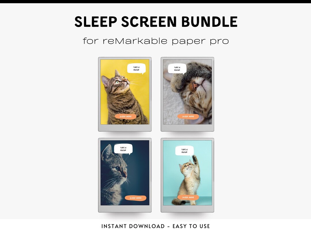 Sleep Screens for Remarkable Paper Pro | Colorful Screensaver With ...