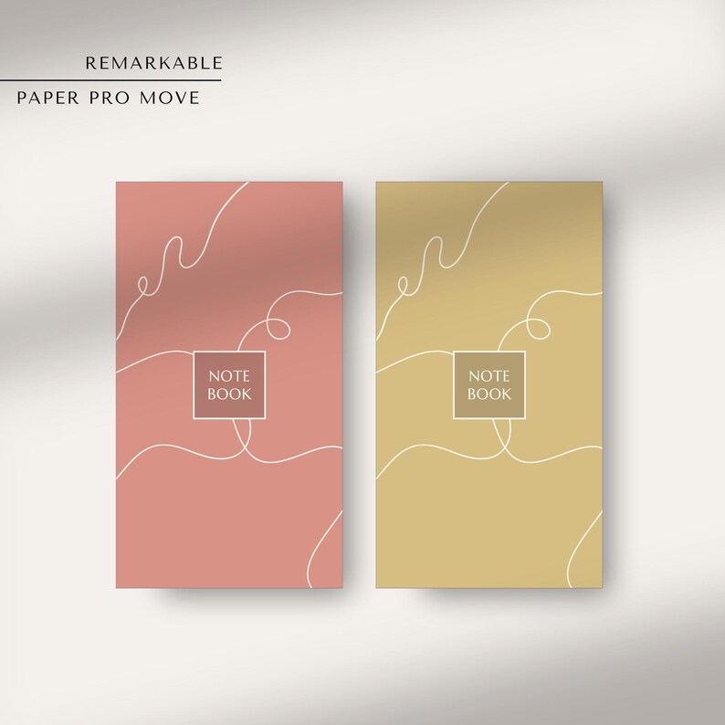 Notebook Covers for Remarkable Paper Pro Move | Remarkable Notebook ...