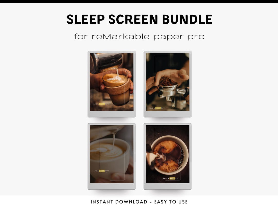 Sleep Screens for Remarkable Paper Pro | Colorful Screensaver With ...