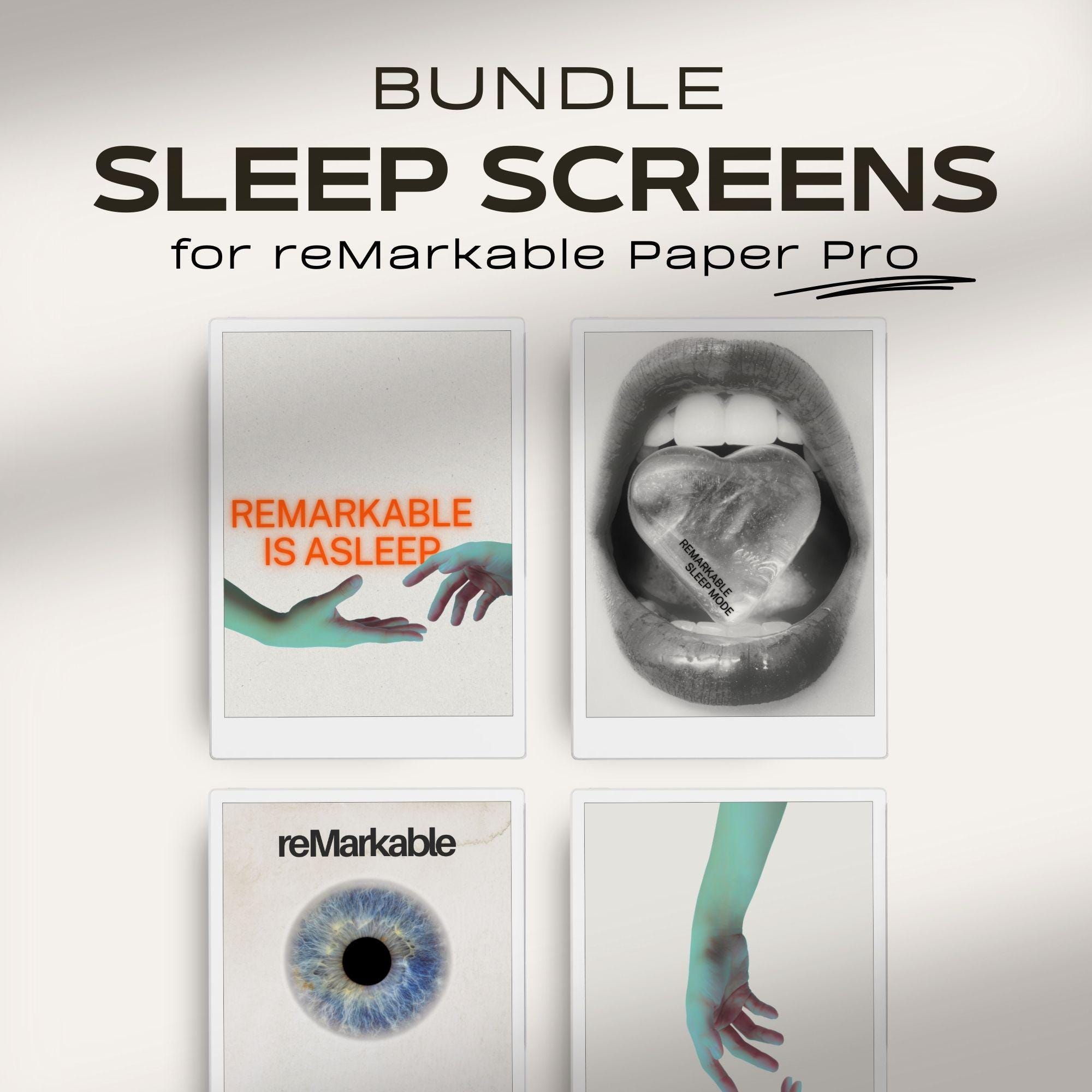 Sleep Screens for Remarkable Paper Pro | Colorful Screensaver With ...