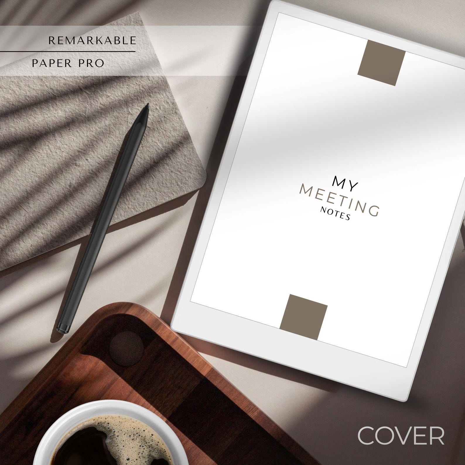 My Meeting Notes for Remarkable Paper Pro | Make Your Own Index for 30 ...
