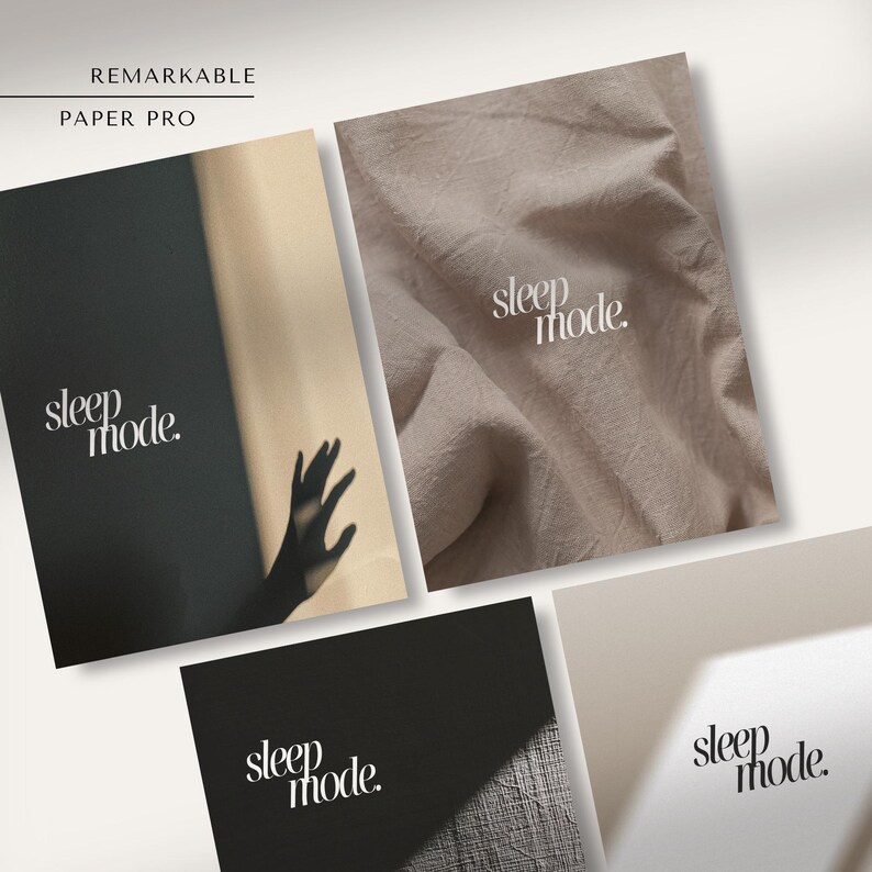 Remarkable Paper Pro Template Starter Pack [1] | Remarkable Bundle ...