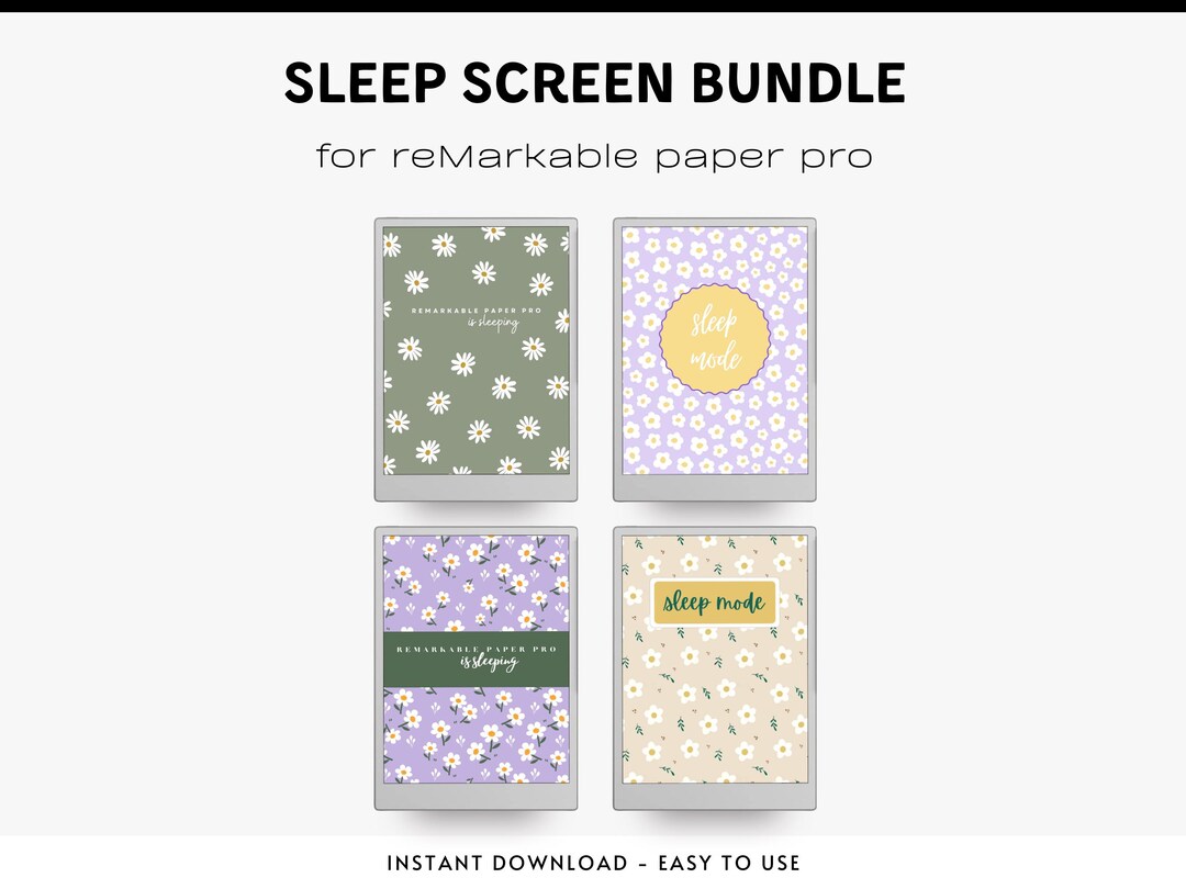 Sleep Screens for Remarkable Paper Pro | Colorful Screensaver With ...