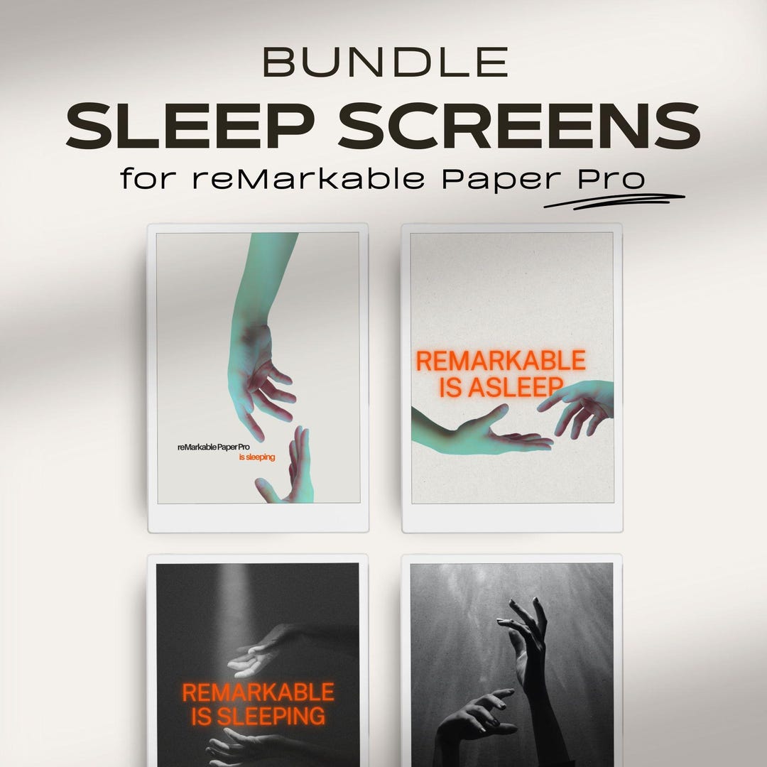 Sleep Screens for Remarkable Paper Pro | Colorful Screensaver With ...