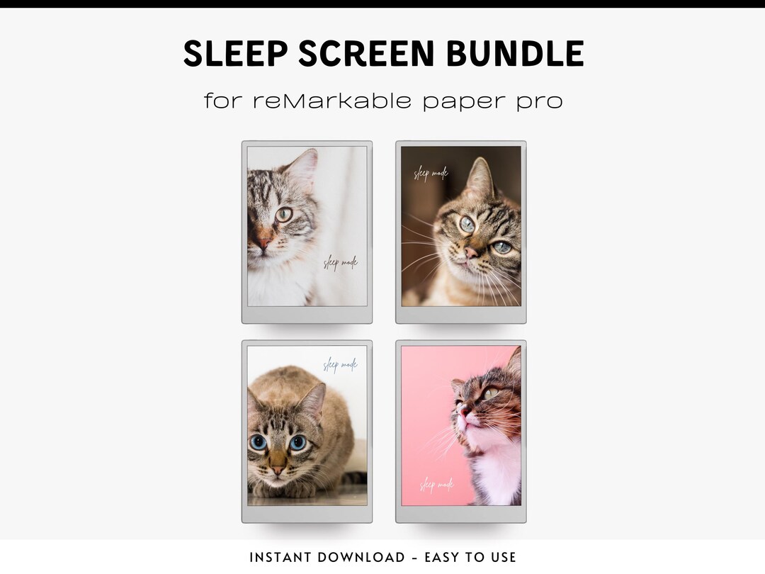 Sleep Screens for Remarkable Paper Pro | Colorful Screensaver With ...