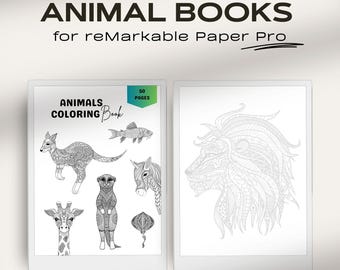 Doodle Tracing Book for Remarkable Paper Pro | Coloring Pages for ...