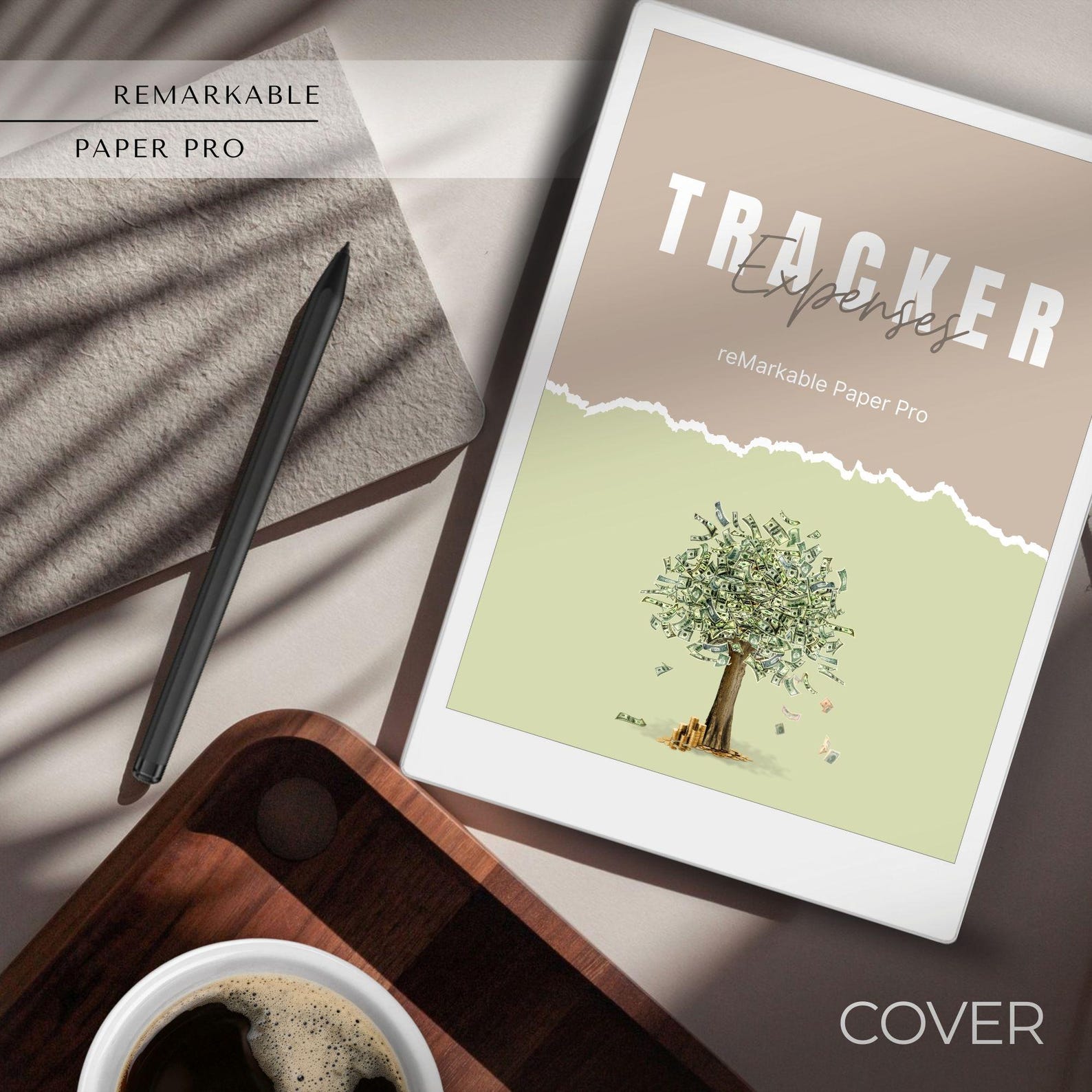 Expenses Tracker for Remarkable Paper Pro | Digital Monthly Budget ...