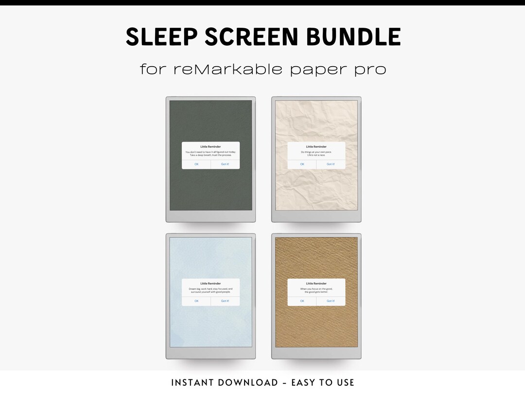 Sleep Screens for Remarkable Paper Pro | Colorful Screensaver With ...