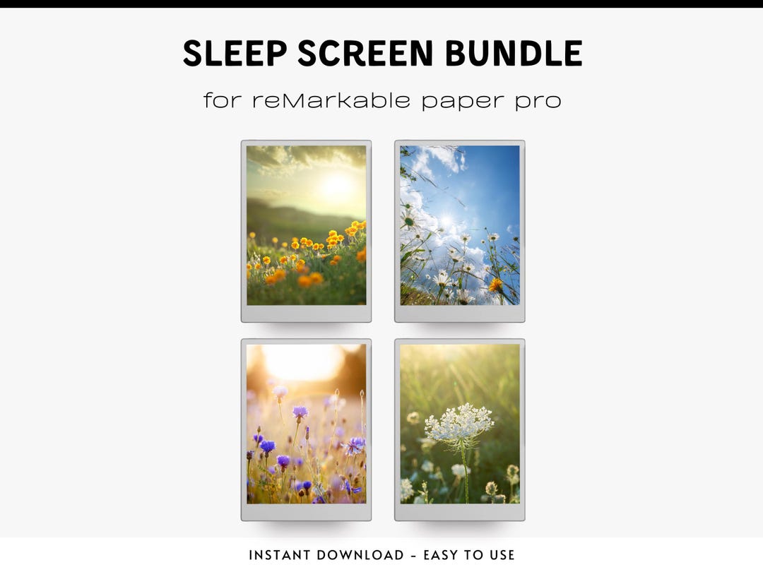 Sleep Screens for Remarkable Paper Pro | Colorful Screensaver With ...