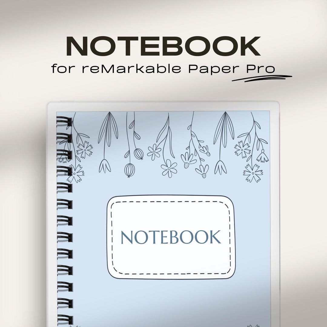 Notebook for Remarkable Paper Pro | Digital Notes | Remarkable Pro ...