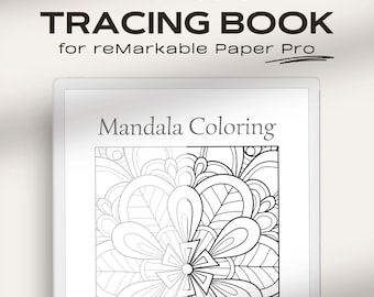 Doodle Tracing Book for Remarkable Paper Pro | Coloring Pages for ...