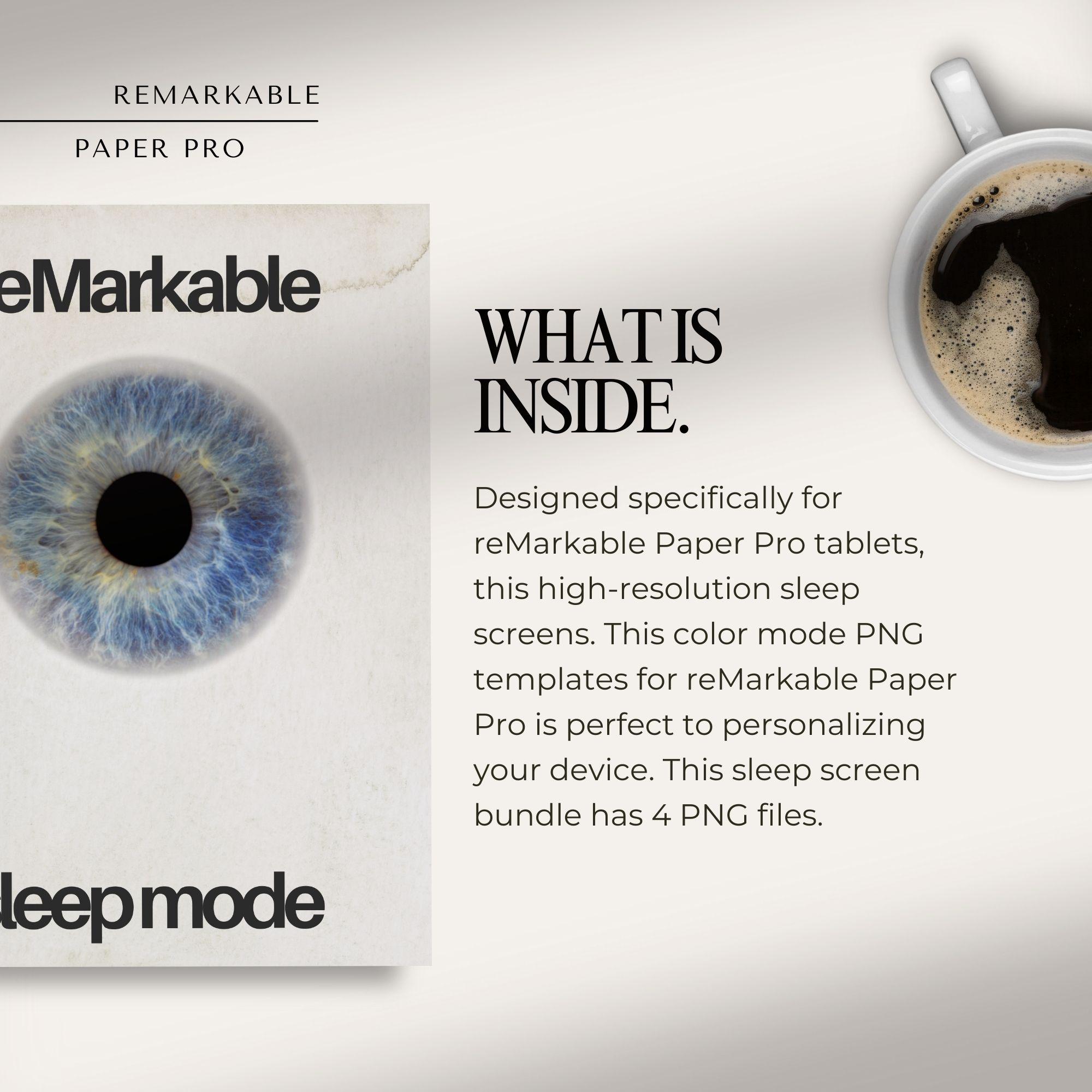 Sleep Screens for Remarkable Paper Pro | Colorful Screensaver With ...