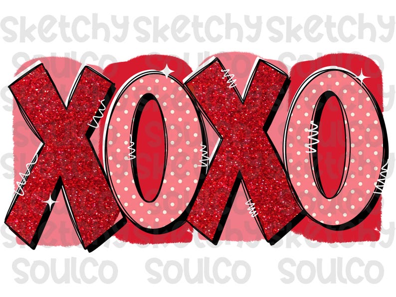 Oxox Love PNG - Etsy